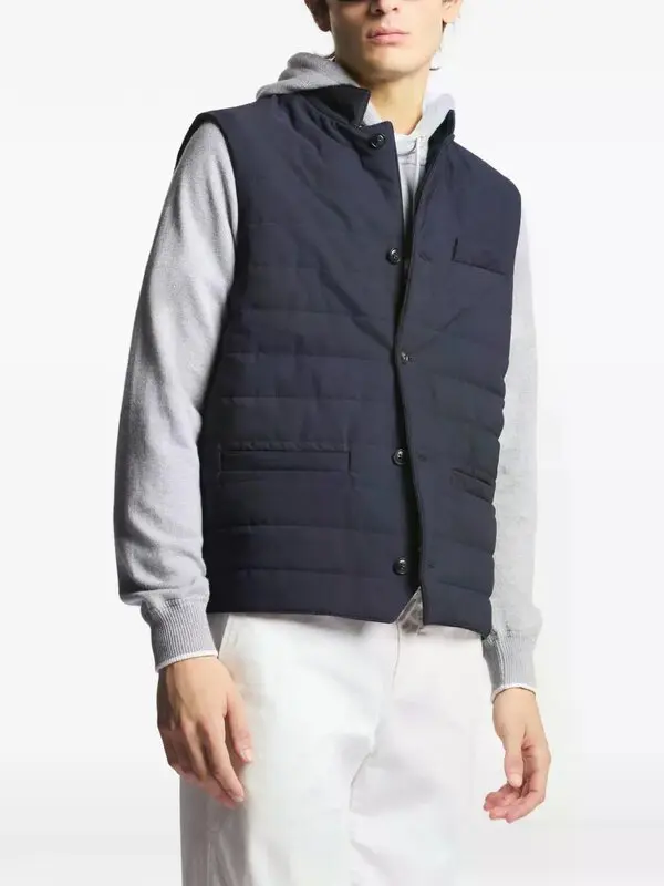 FAY Padded Gillet With Pockets