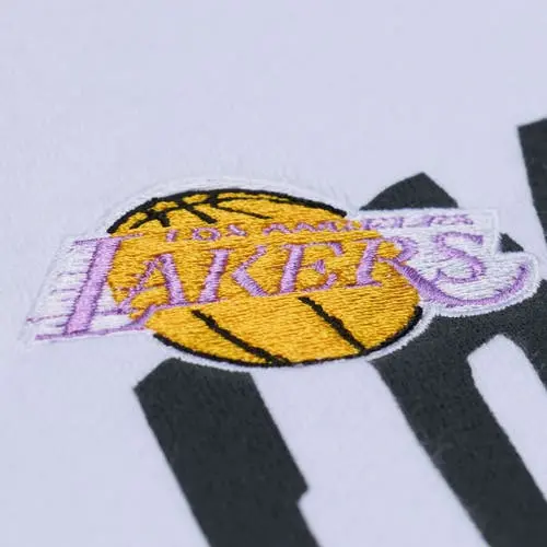 Mitchell & Ness Los Angeles Lakers Lightweight Block Letter Sweatshirt