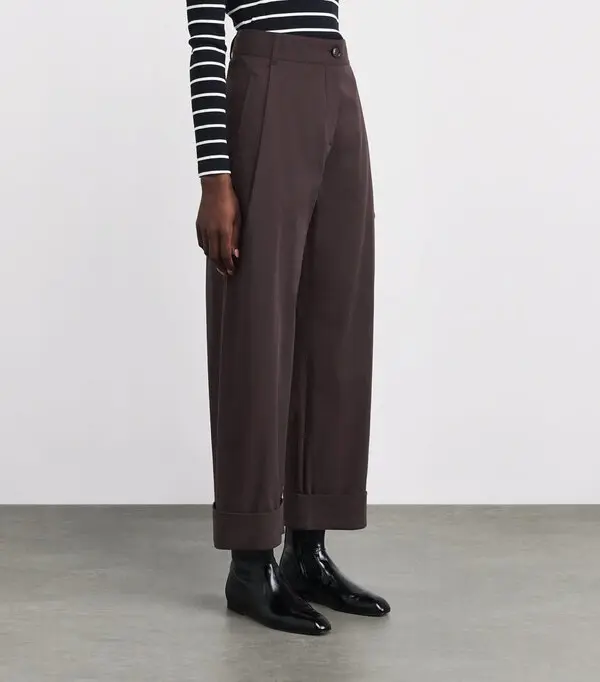 ME+EM Cotton-blend Tapered Chinos
