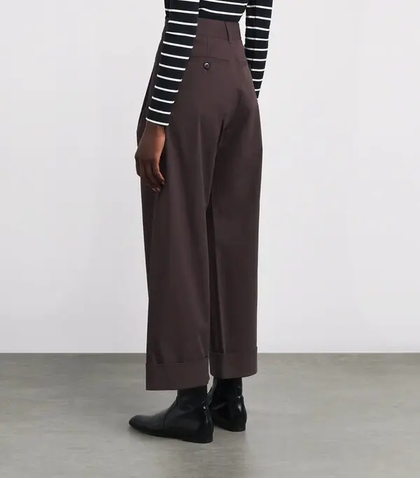 ME+EM Cotton-blend Tapered Chinos