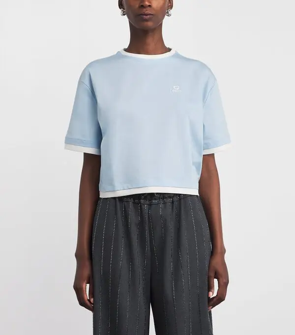 Maje Cotton Logo T-shirt