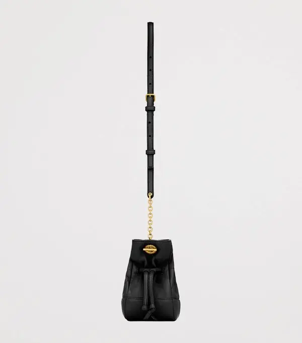 Saint Laurent Mini Leather Jamie Pouch - Black