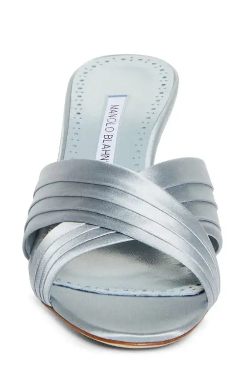 Manolo Blahnik Vieramul Slide Sandal
