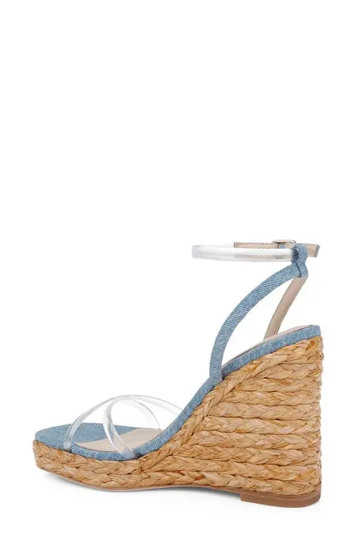 L'AGENCE Malone Espadrille Platform Wedge Sandal