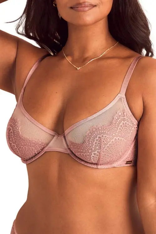 ADORE ME Sonja Unlined Plunge Bra - Medium Beige