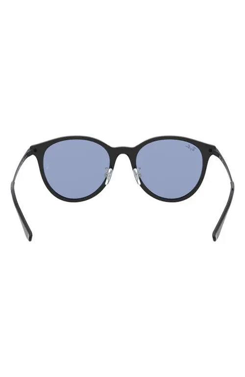 Ray-ban 55mm Square Sunglasses - Black/blue