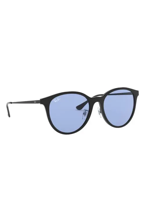 Ray-ban 55mm Square Sunglasses - Black/blue