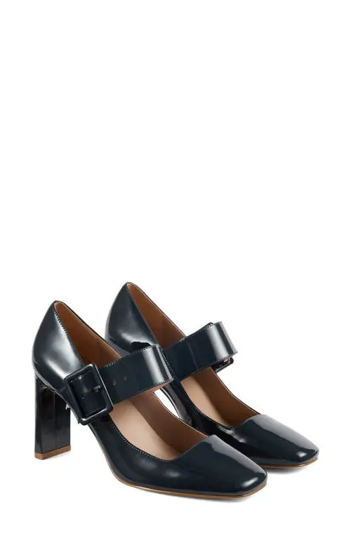 LK BENNETT Phoebe Mary Jane Pumps - Navy