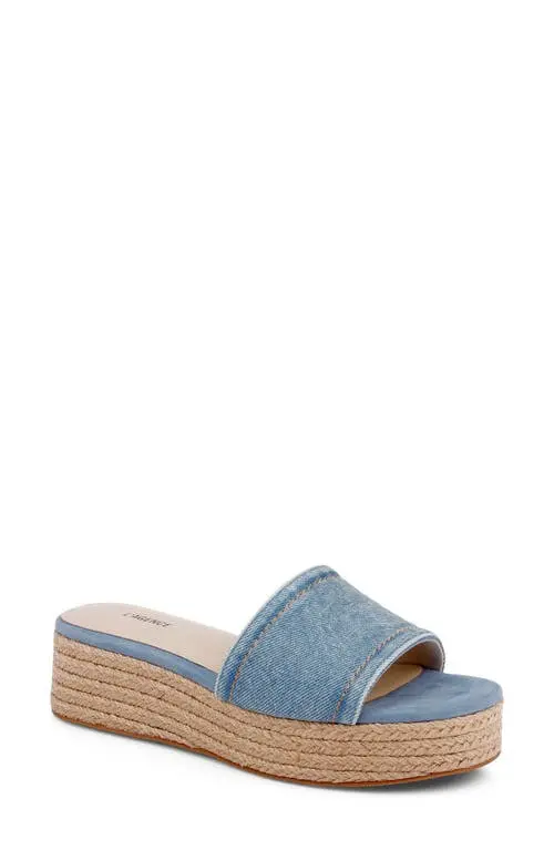L'Agence Ramani Ii Espadrille Wedge Platform Slide Sandals