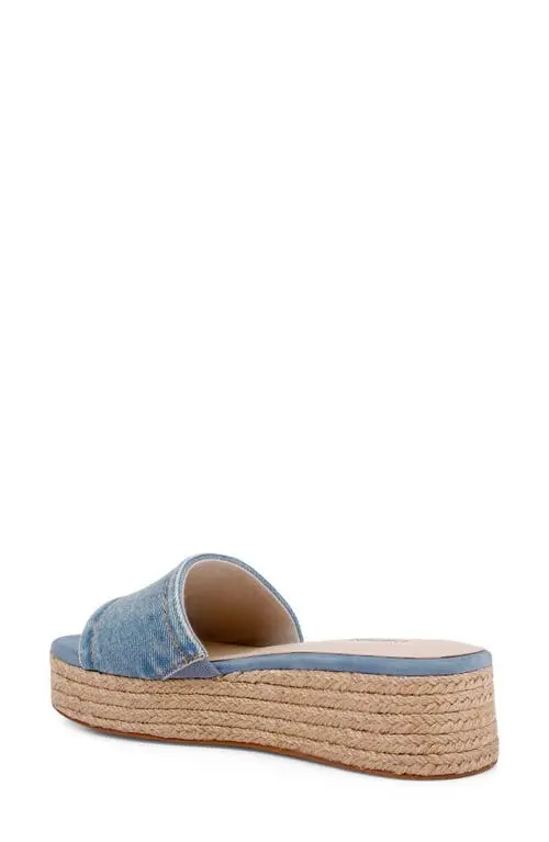 L'Agence Ramani Ii Espadrille Wedge Platform Slide Sandals