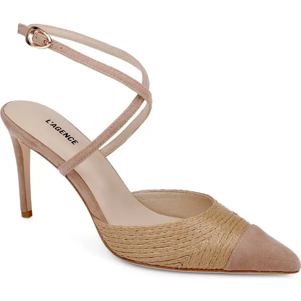 L'Agence Moselle Ankle Strap Pumps