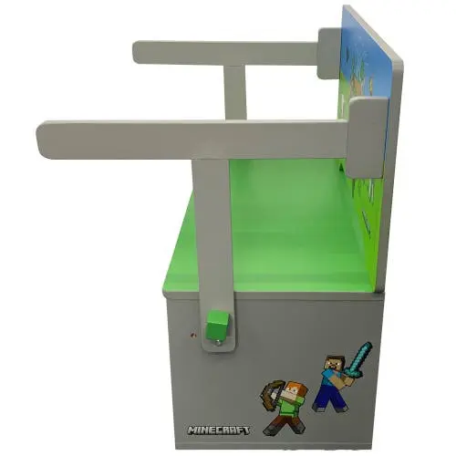 MINECRAFT 2-in-1 Bench & Table Wooden Seating