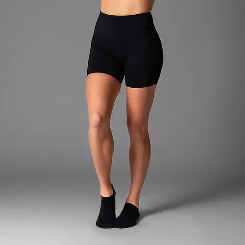 TAVI Stash & Dash Biker Shorts 6 - Ebony
