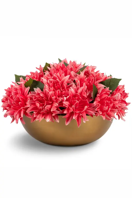 COCOBELLA Livia Realtouch Dahlia Arrangement - Cerise