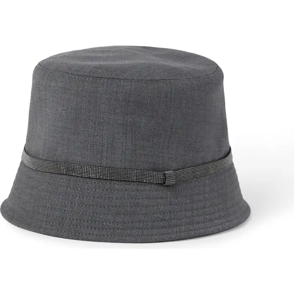 Brunello Cucinelli Bucket Hat - Dark Grey