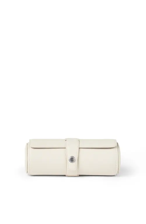 Brunello Cucinelli Calfskin Watch Case - Chalk