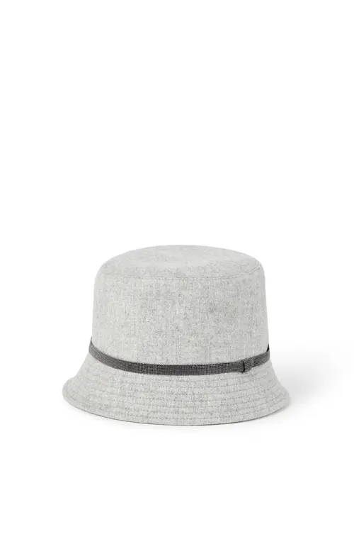 Brunello Cucinelli Bucket Hat - Light Grey