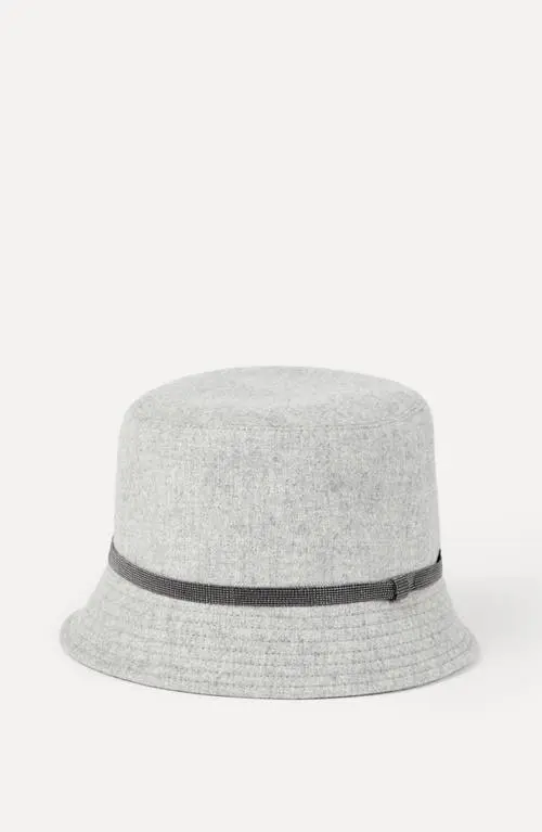 Brunello Cucinelli Bucket Hat - Light Grey
