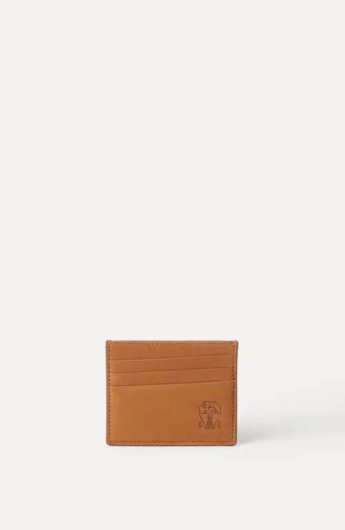 Brunello Cucinelli Nubuck Card Holder