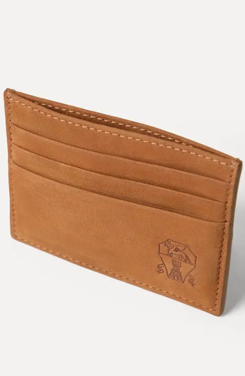 Brunello Cucinelli Nubuck Card Holder