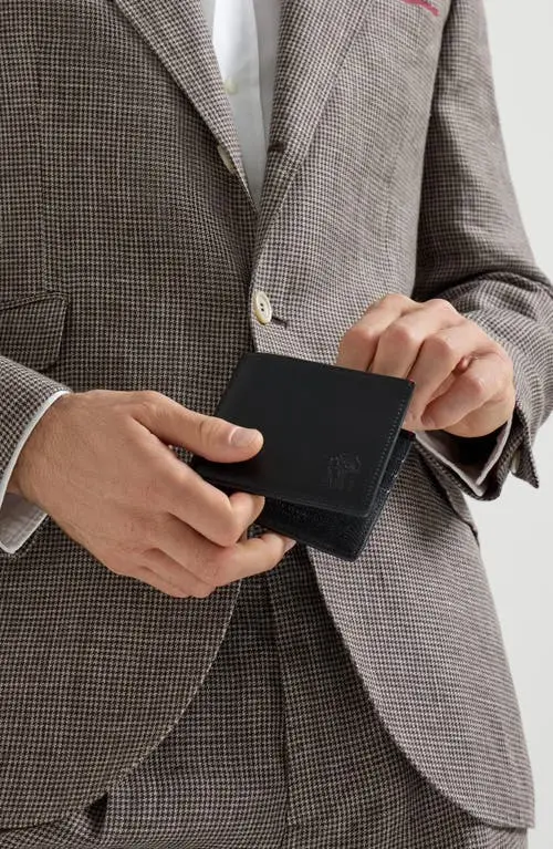 Brunello Cucinelli Grained Leather Wallet