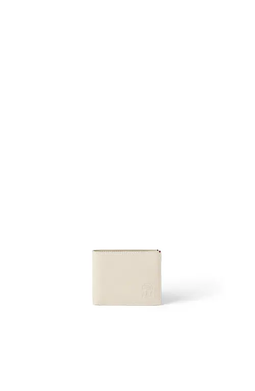 Brunello Cucinelli Calfskin Wallet - Chalk
