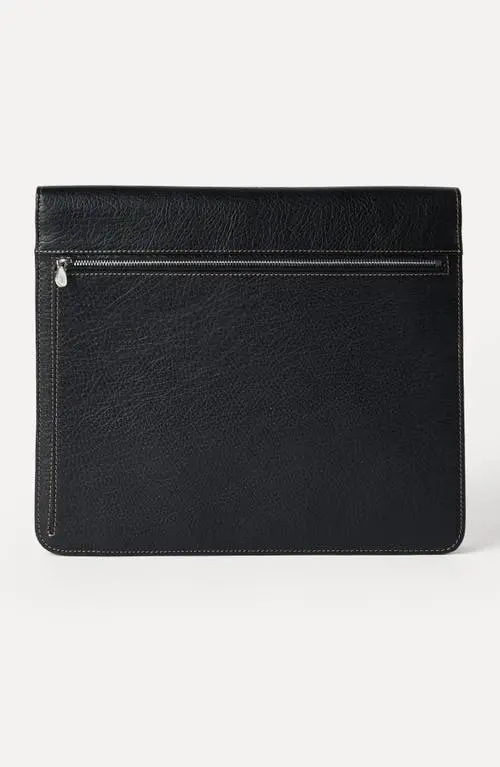 Brunello Cucinelli Grained Calfskin Document Holder