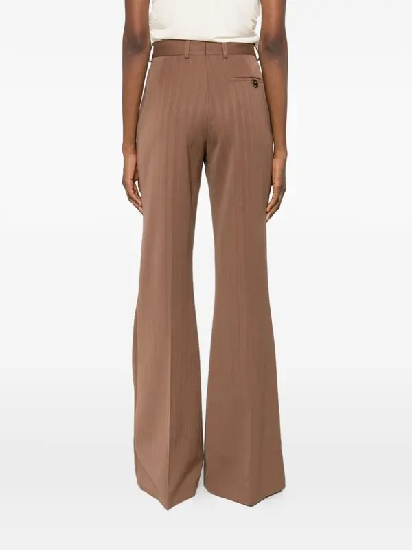 Stella McCartney Wool Flared Leg Trousers