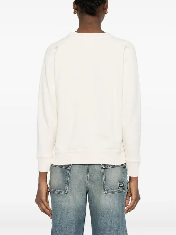MARANT ETOILE Millyny Cotton Sweatshirt - Beige