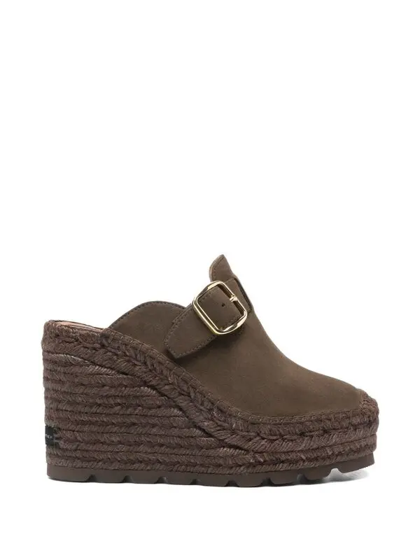 Stella McCartney Gaia Suede Clogs