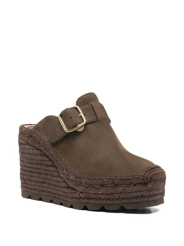 Stella McCartney Gaia Suede Clogs