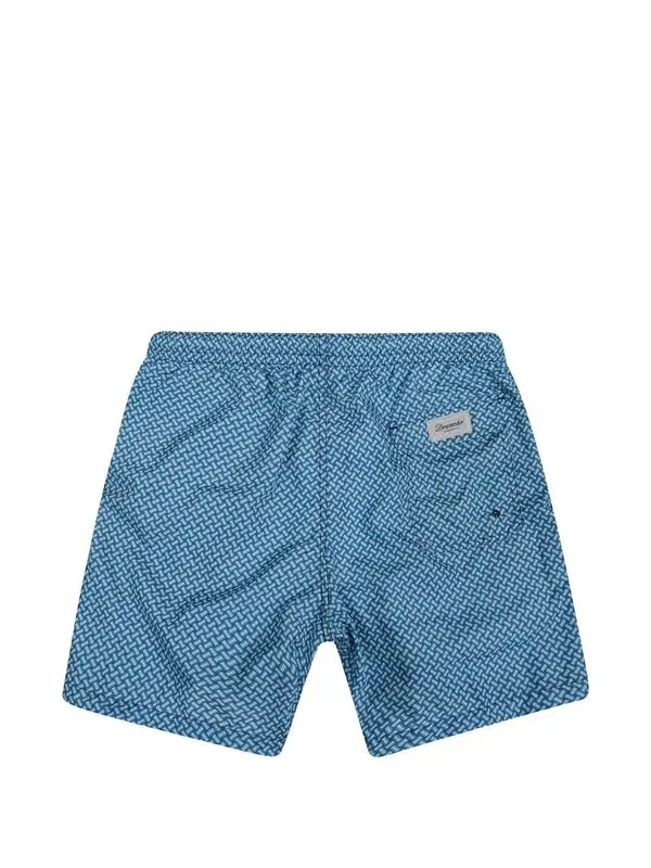 DRUMOHR Drawstring Swim Trunks - Sky Blue