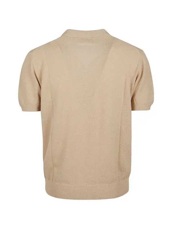DRUMOHR Cotton Polo Shirt - Beige