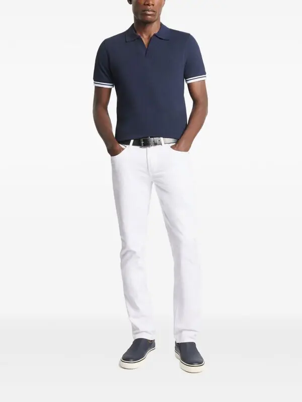 FAY Polo Shirt With Logo - Blue