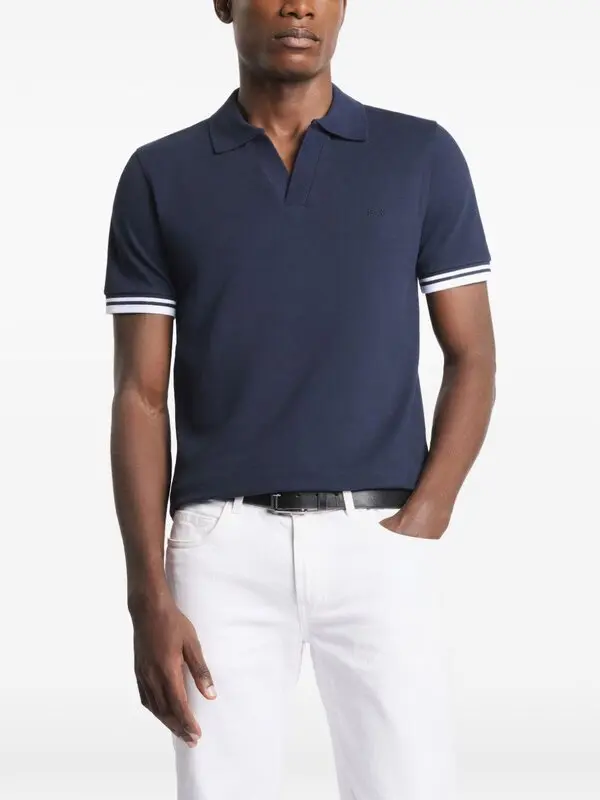FAY Polo Shirt With Logo - Blue
