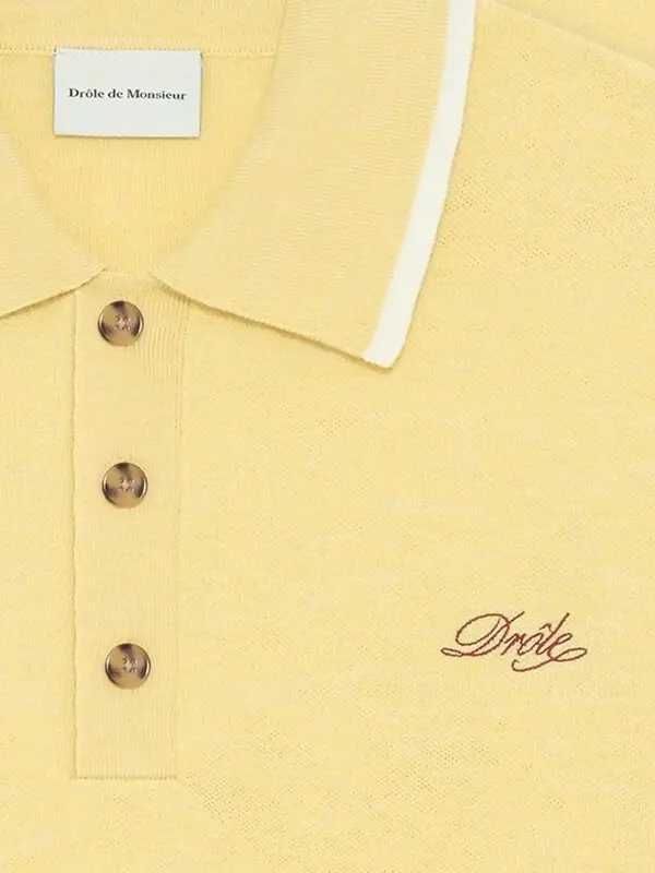Drole De Monsieur Polo Shirt With Logo