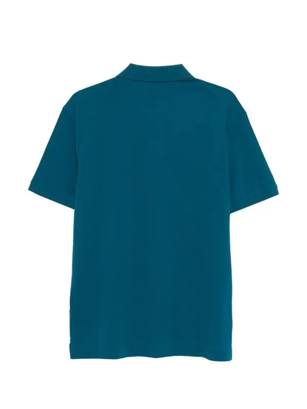 C.P. COMPANY Polo Shirt With Logo - Blue