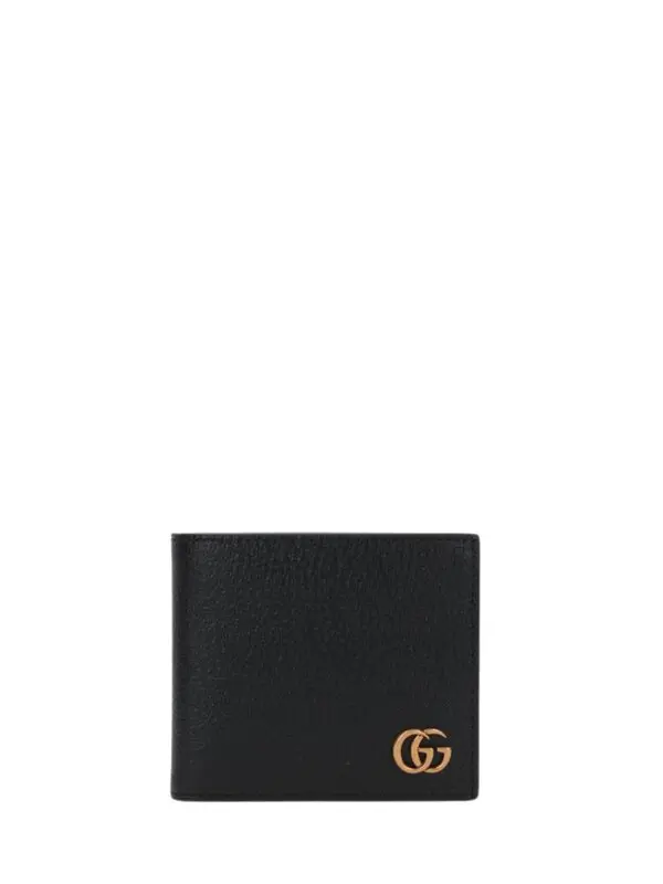 Gucci Gg Marmont Bi-fold Wallet - Black