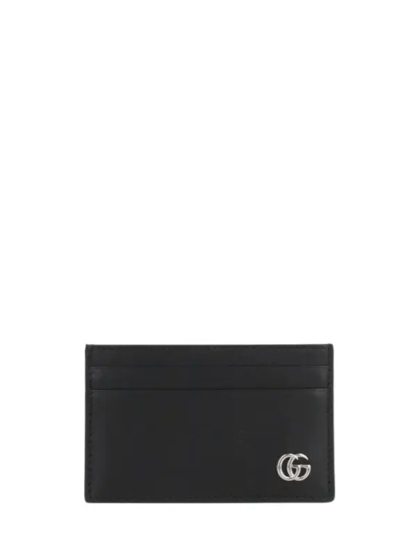 Gucci Gg Marmont Card Holder - Black