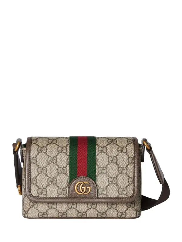 Gucci Ophidia Mini Bag - Brown
