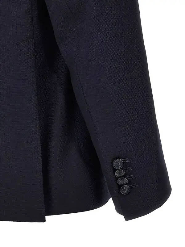 Tagliatore Single-breasted Wool Blazer