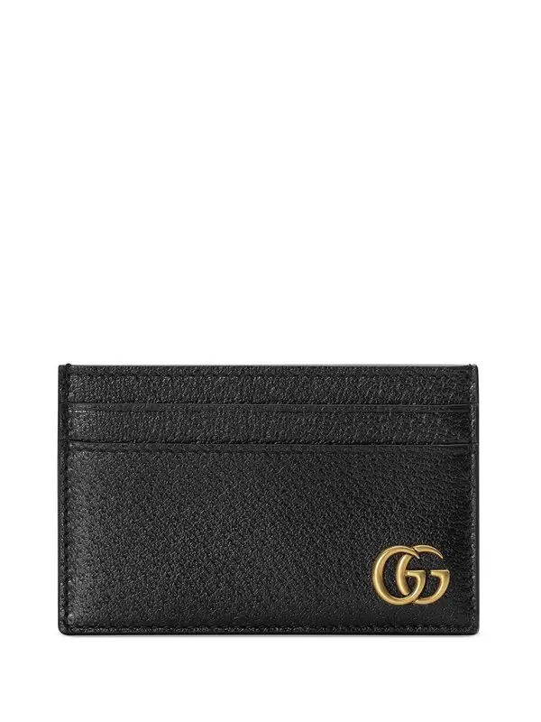 Gucci Gg Marmont Card Holder - Black