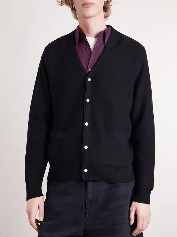 Visvim Selmer Wool Cardigan - Black