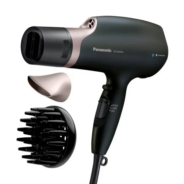PANASONIC Nanoe Hair Dryer With Oscillating Quick-dry Nozzle - Black