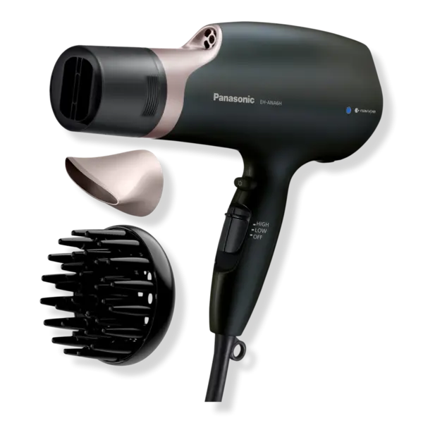 PANASONIC Nanoe Hair Dryer With Oscillating Quick-dry Nozzle - Black
