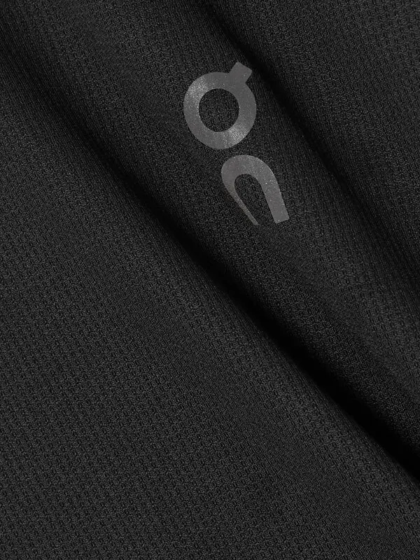On Performance-t Stretch-mesh T-shirt - Black