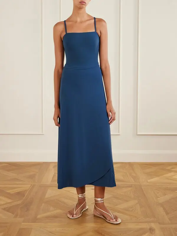 ERES Julieta Stretch-jersey Wrap Midi Skirt