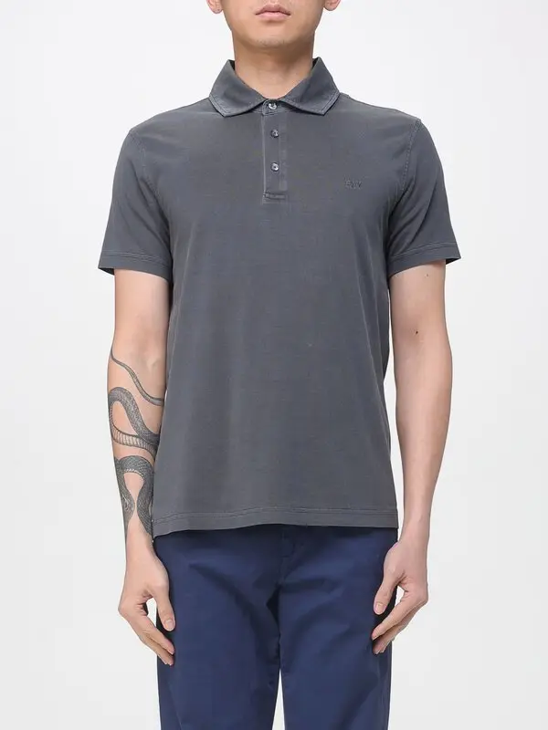 FAY Polo Shirt - Charcoal