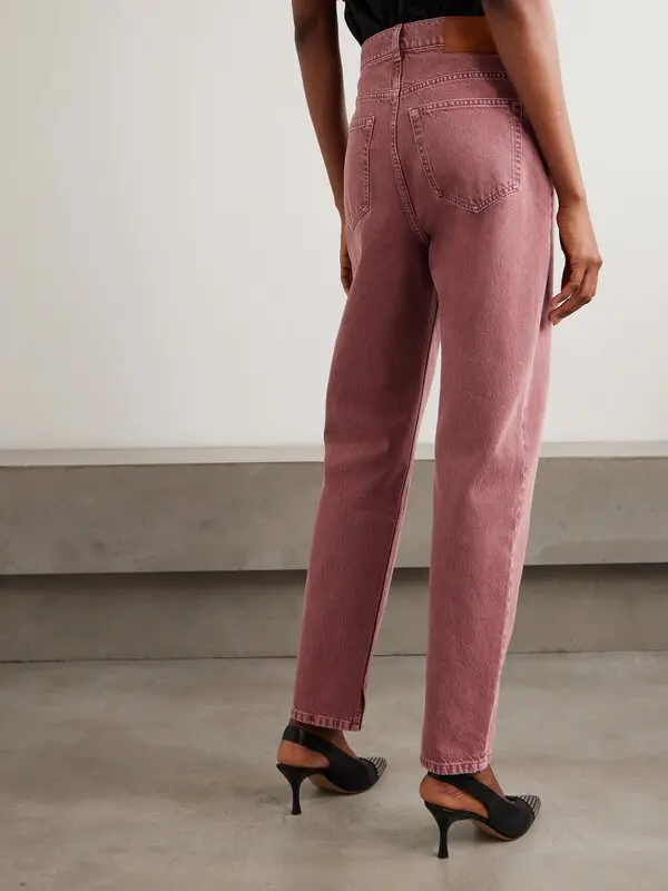 Chloé Organic Mid-rise Tapered Jeans