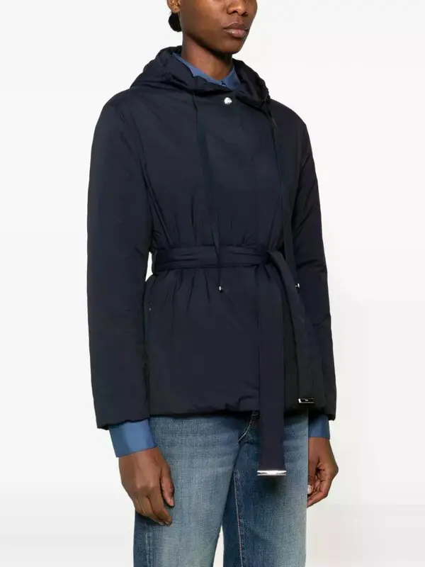 Herno Hooded Belted Jacket